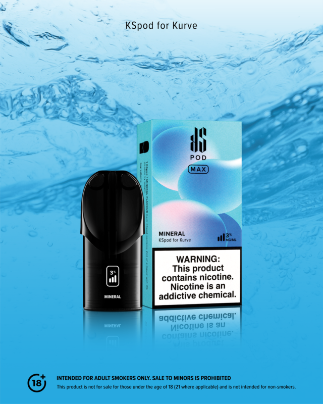 KS Pod Max ราคาส่ง หัวพอตสำหรับ Kurve ทุกรุ่น ส่งด่วน กทม - RELX BKK