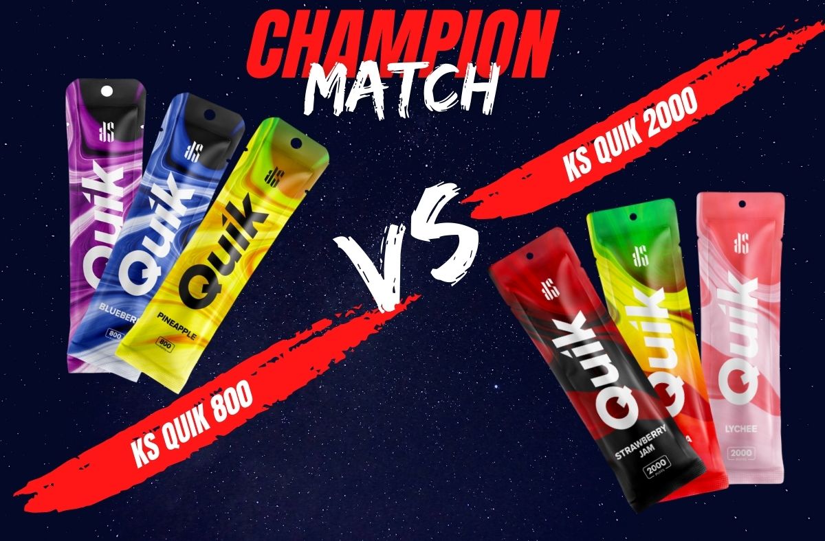 เปิดศึกแย่งอันดับหนึ่ง ระหว่าง KS Quik 800 vs KS Quik 2000 - RELX BKK