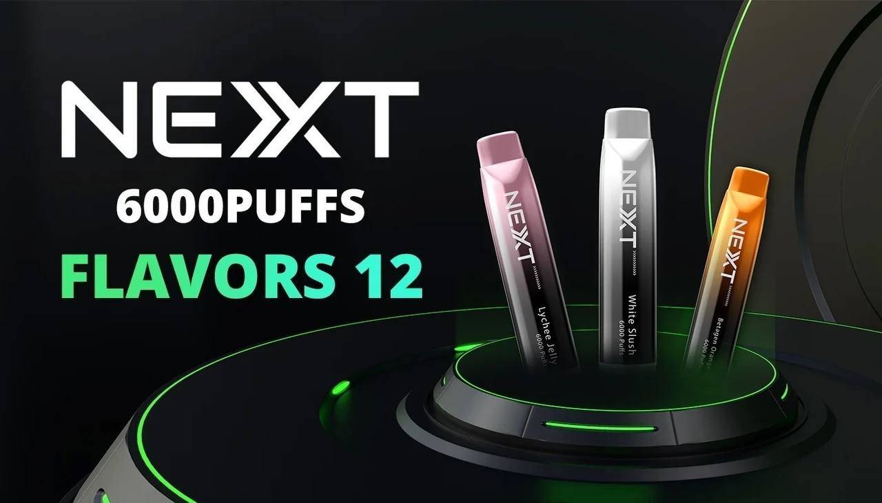 NEXT 6000 Puffs พอตใช้แล้วทิ้ง 6000 คำ ราคาถูก ส่งด่วน - RELX BKK