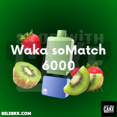 Waka soMatch 6000 Puffs - RELX BKK