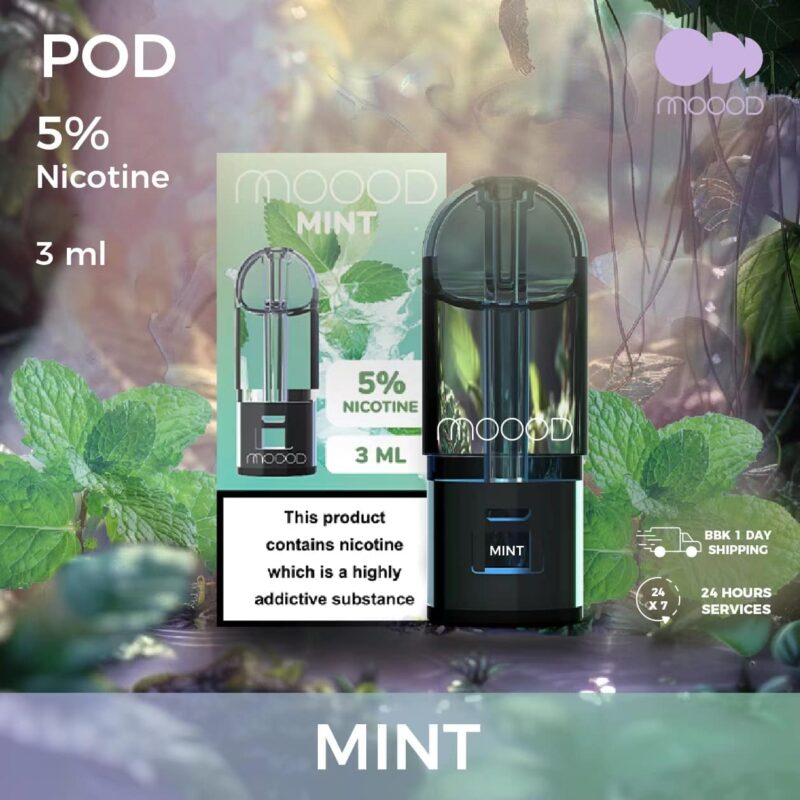 Moood Pod 3ML ราคาส่ง หัวพอตน้ำยา 3ML จุใจ ราคาถูก ส่งด่วน - RELX BKK