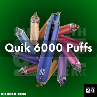 KS Quik 6000 Puffs ราคาส่ง พอตใช้แล้วทิ้ง ks 6000 คำ ส่งด่วน - RELX BKK